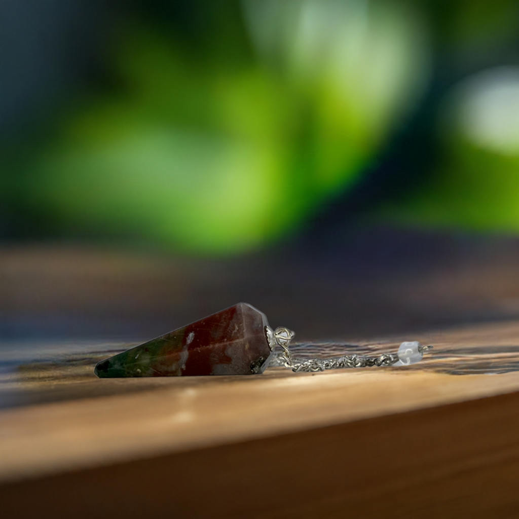 Bloodstone Pendulum – Sage House Of Healing